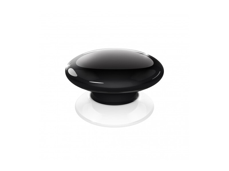 Fibaro The Button, Z-Wave Plus Scene Controller On-Off Trigger, Black